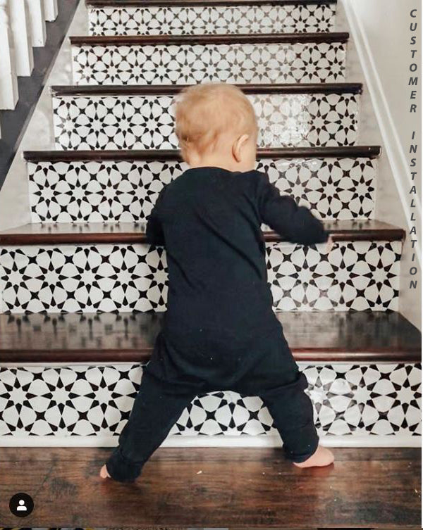Pacific black Peel & Stick Stair Strip – bleucoin-india